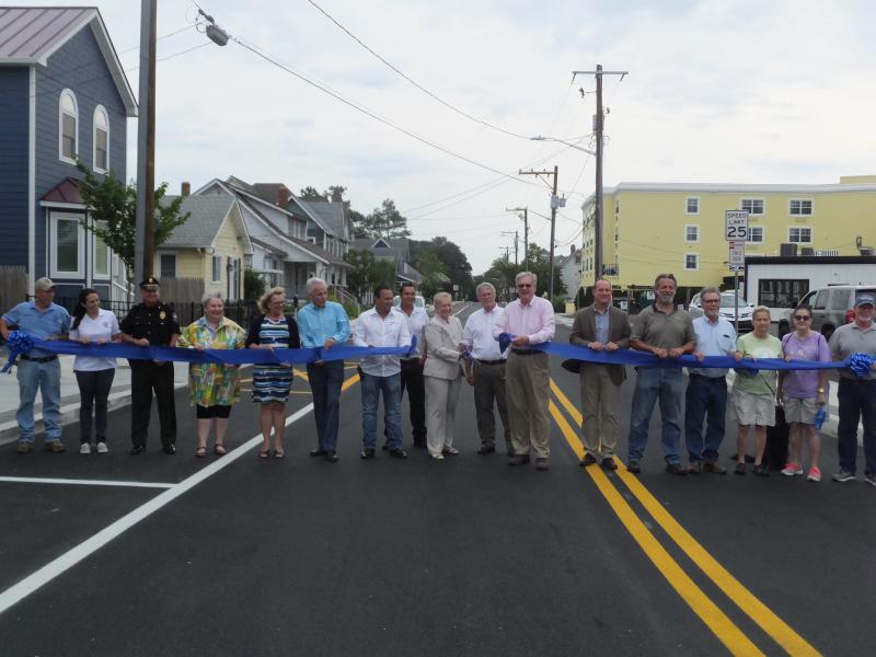Rehoboth officials dedicate Lake Avenue project | Cape Gazette